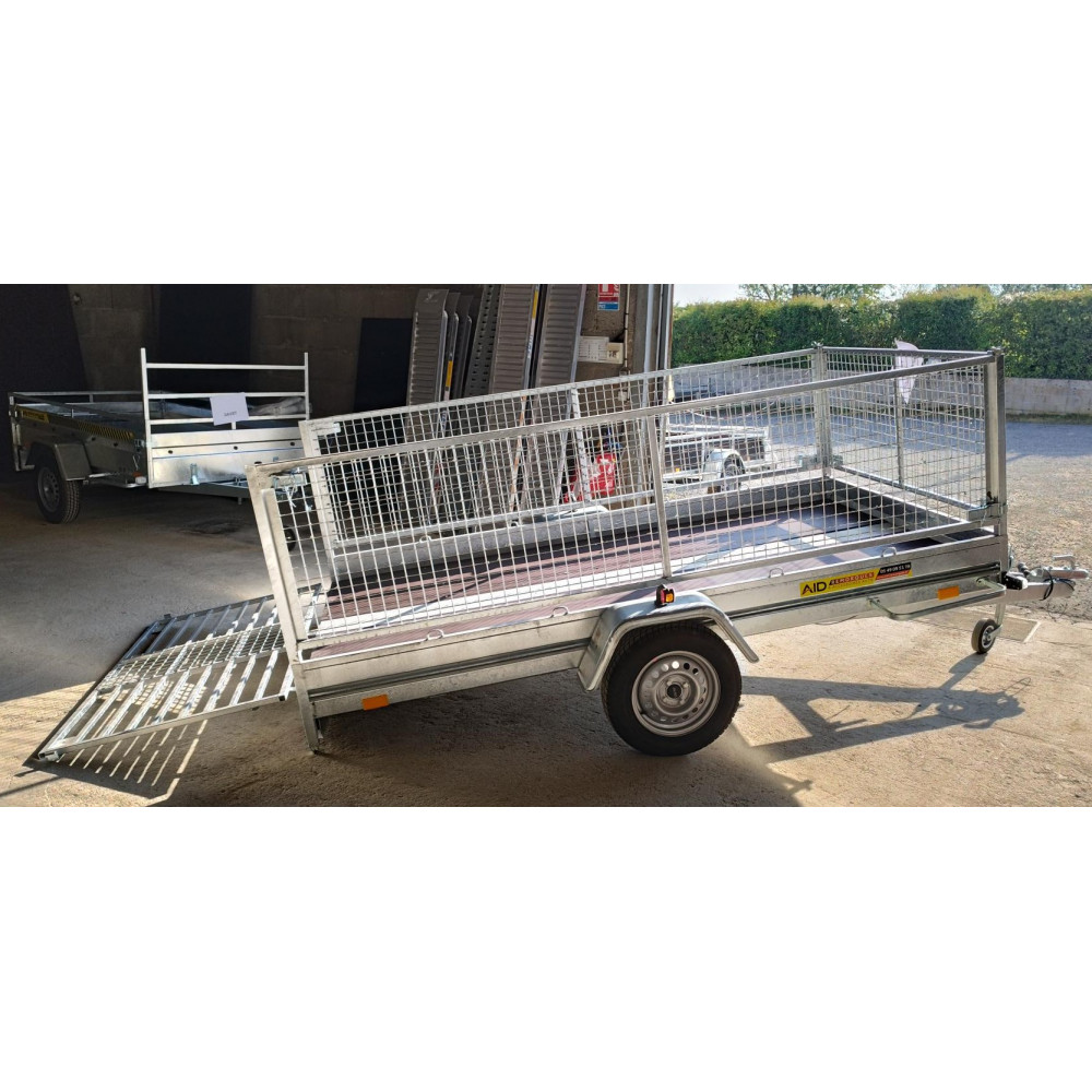 Remorque plateaux Multi-usages BOP 737 PTAC 750 kg Dimensions 294 x 172 cm